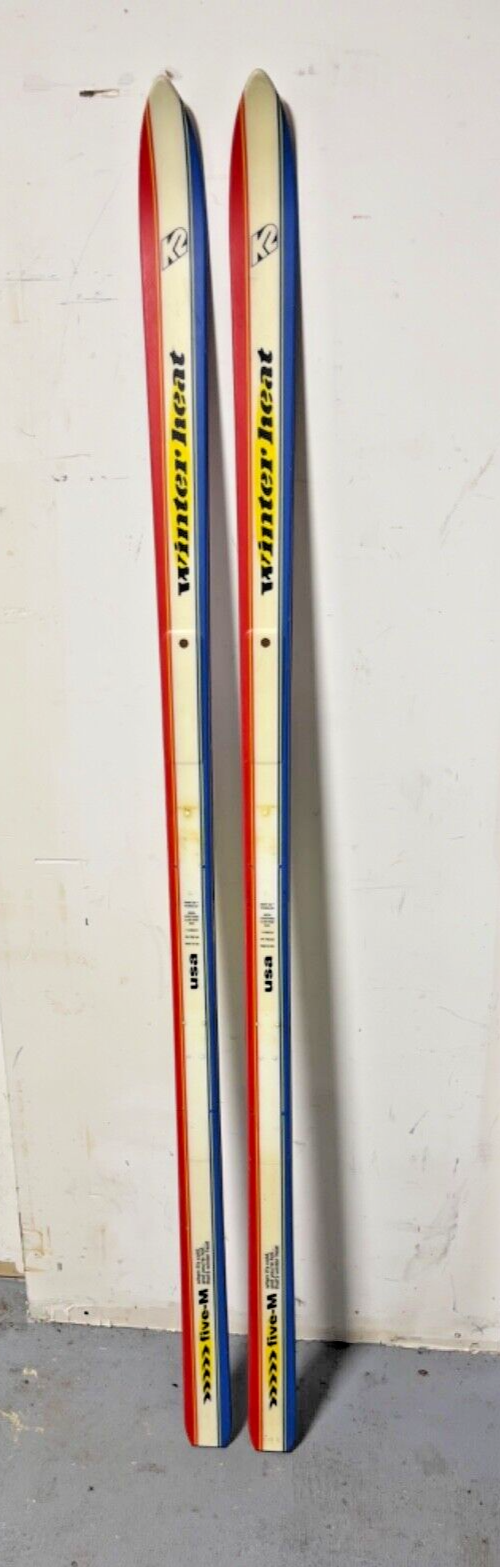 K2 skis, vintage 1998 Winter Heat M5 Electra 190cm Moseley Nagano ...