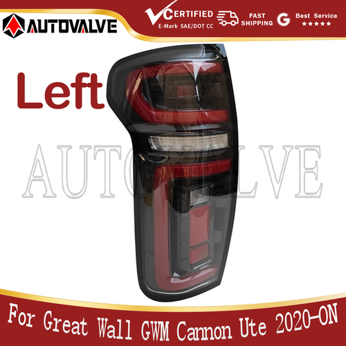 Left Tail Light Lamp Chrome Passenger Side for Great Wall GWM Cannon ...