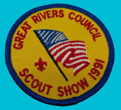 BSA Great Rivers Council 1991 Scout Show Patch | eBay
