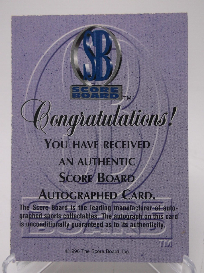 1996 Score Board ADAM COLAGIACOMO Hockey Card NHL | eBay