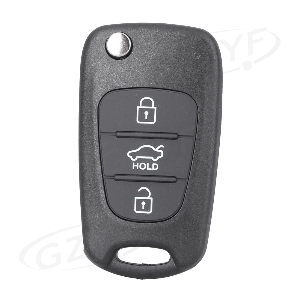 S161C Flip Key Shell Remote Case Fob for KIA Rondo Sportage Soul Rio ...