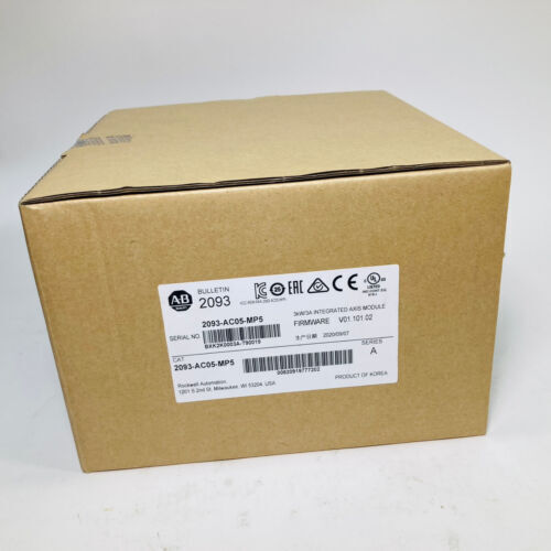 NEW Allen Bradley 2093-AC05-MP5 3Kw/3A Integrated Axis Module Kinetix ...