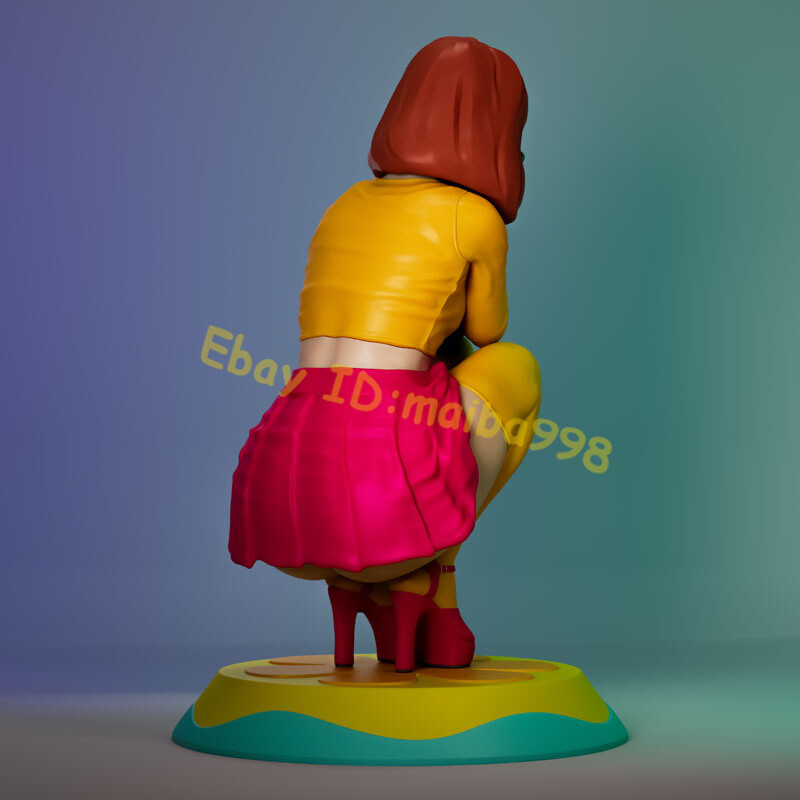 1/6 Velma Squatted 3D Print Garage Kit Figure Model Kit Unpainted ...