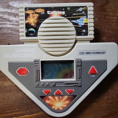 Vintage Space Blasters VTech Video Technology Talking Electronic Hand ...