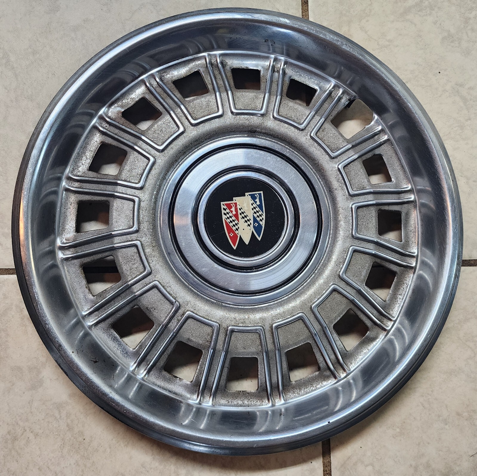 (1) Vintage OEM 1980-1985 Buick Skylark 13" Hubcap Wheel Cover #0B p/n ...