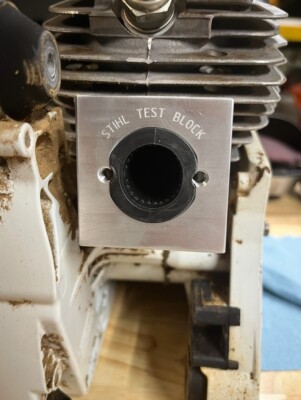 Stihl MS461 460 046 044 Pressure Vac Flange Custom Machined (Pre Tank ...