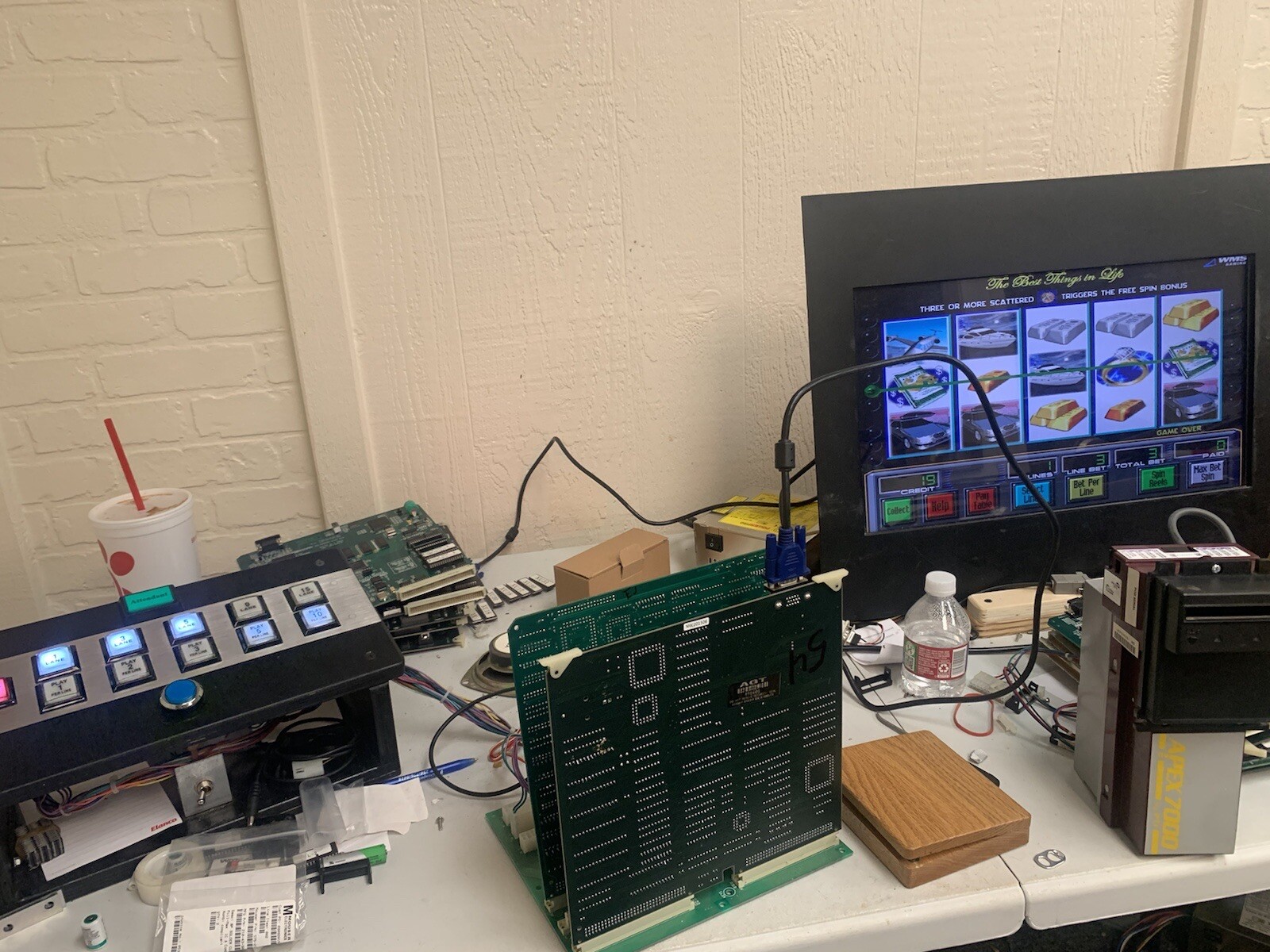 WMS 550 Life of Luxury CPU And IO Board Tested And Working 100 Percent ...