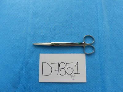 D7851 Codman Surgical Straight Mayo Beveled Blade Scissors 17.1cm ...