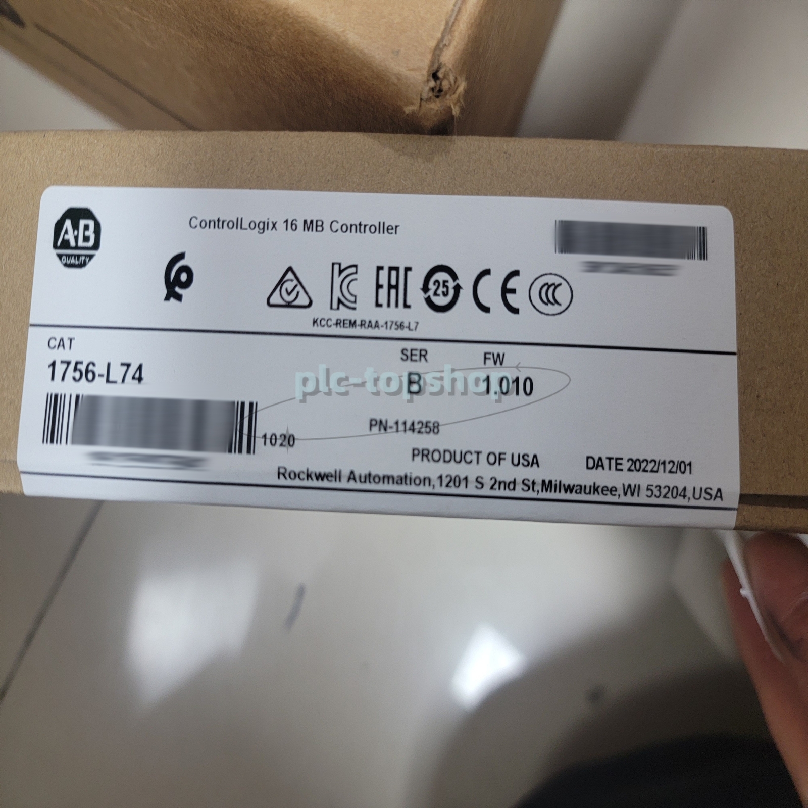 1PC 1756-L74 PLC Module PLC | eBay