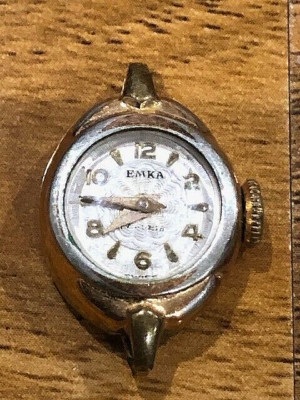 Vintage Rare Swiss Made Emka Mechanical Ladies Watch Head - 15mm | eBay UK