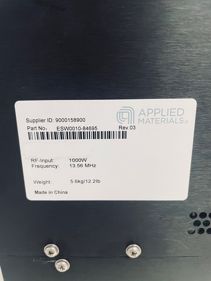 Applied Materials 0010-84695 RF MATCH BOX AMAT | eBay