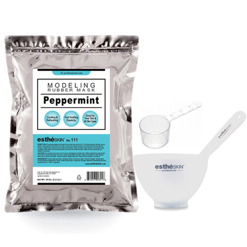 estheSKIN No.111 Peppermint (Cooling) Modeling Mask with 3pcs Mixing ...