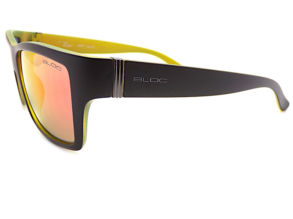 BLOC Sunglasses RISER Matte Black with Red Mirrored CAT.3 Lenses XR1 | eBay