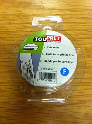 Toupret Fin Calicot Adhésif Canevas Joint Fissure Ruban Réparation 5cm ...