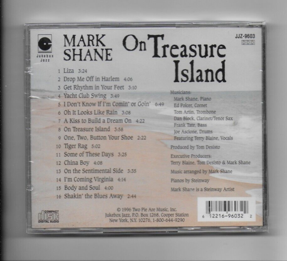 On Treasure Island by Mark Shane CD | eBay