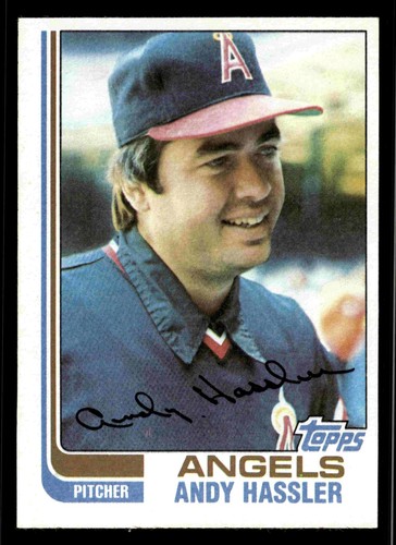 1982 Topps Andy Hassler #94 - California Angels - NM+ | eBay