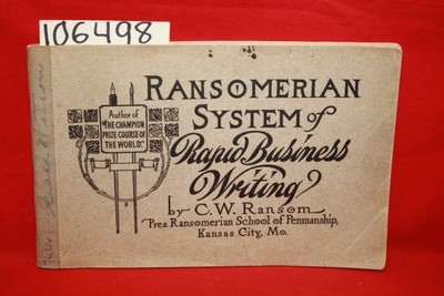 Ransom, C. W. Ransomerian System of Rapid Business W... | eBay