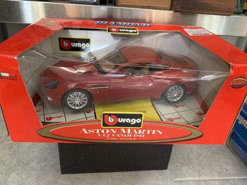 BURAGO ASTON MARTIN V12 VANQUISH NEUF DANS SA BOITE 34063 | eBay