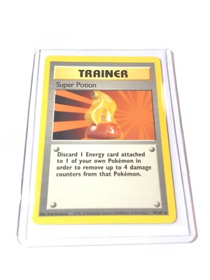 SUPER POTION - Base Set - 90/102 - Uncommon - Pokemon Card - Unlimited ...