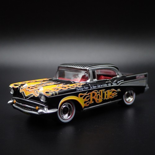 1957 57 CHEVY CHEVROLET BEL AIR ED ROTH RAT FINK 1:64 SCALE DIECAST ...