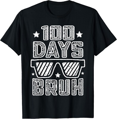 Bruh 100 Days Of School 100th Day Of School sunglasses Boys Gift Unisex ...