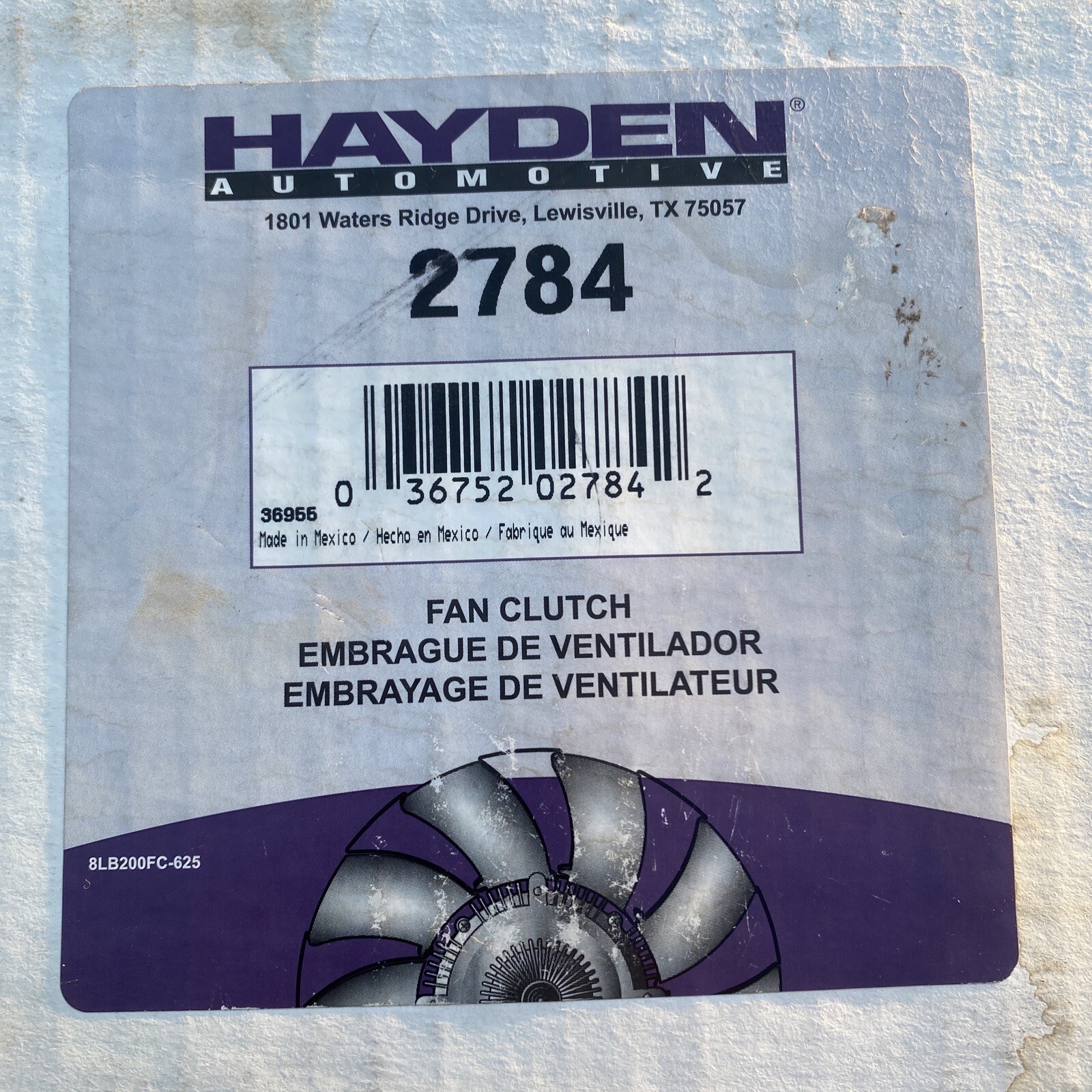 Engine Cooling Fan Clutch Hayden 2784 for sale online | eBay