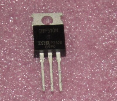 5pcs IRF510N IRF510 Power MOSFET N-Channel Transistor 5.6A 100V ...