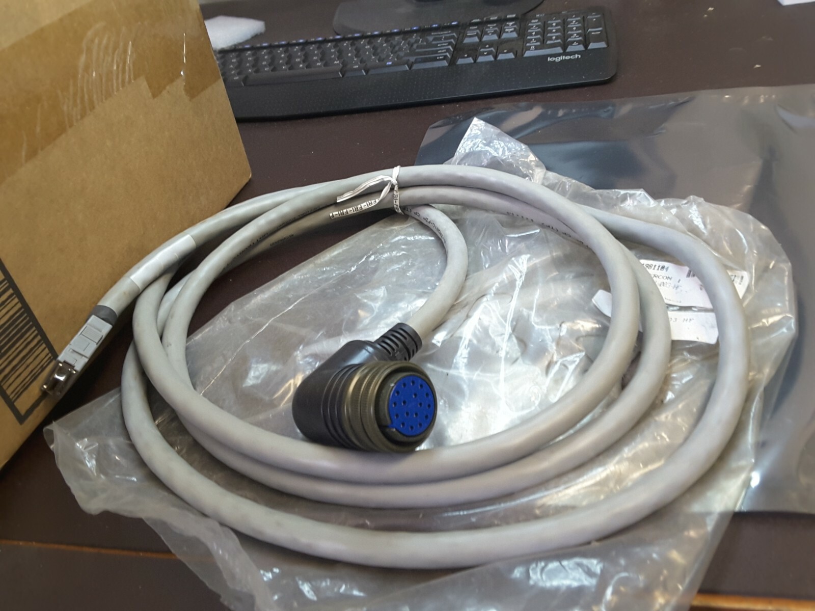 INTERCON ROBOTIC MACHINE CABLE ASSEMBLY CORDSET GMPG-001-003 HF NEW NOS ...