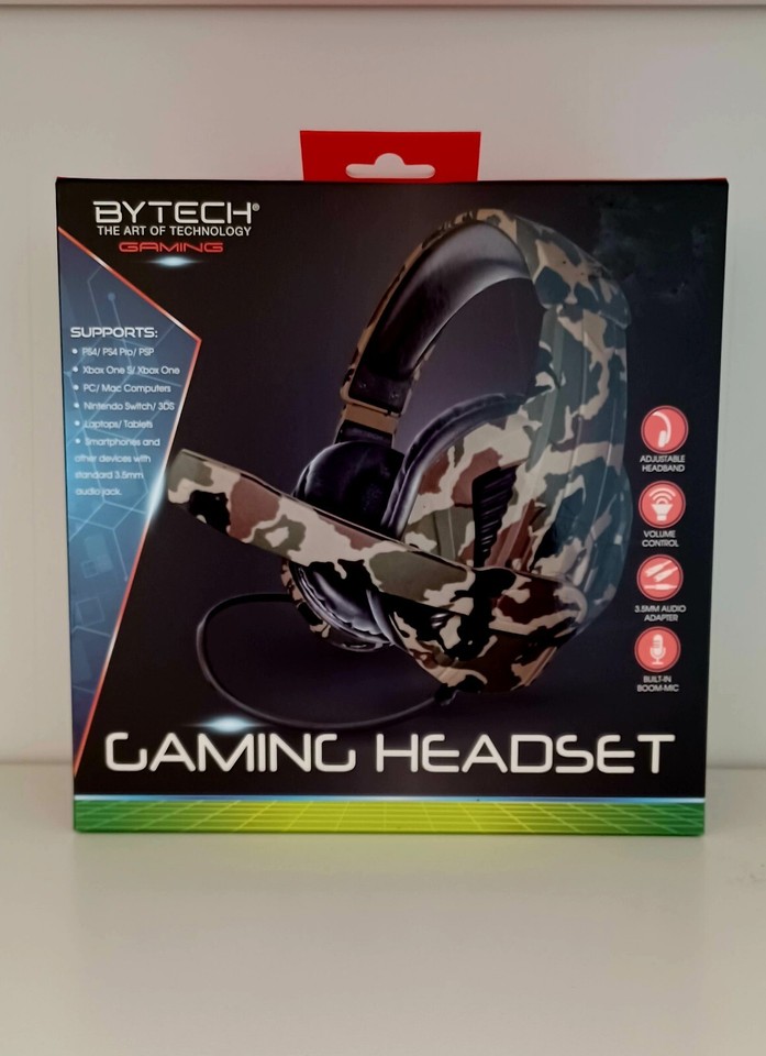 BYTECH BYTECH CAMO Gaming Headset | eBay