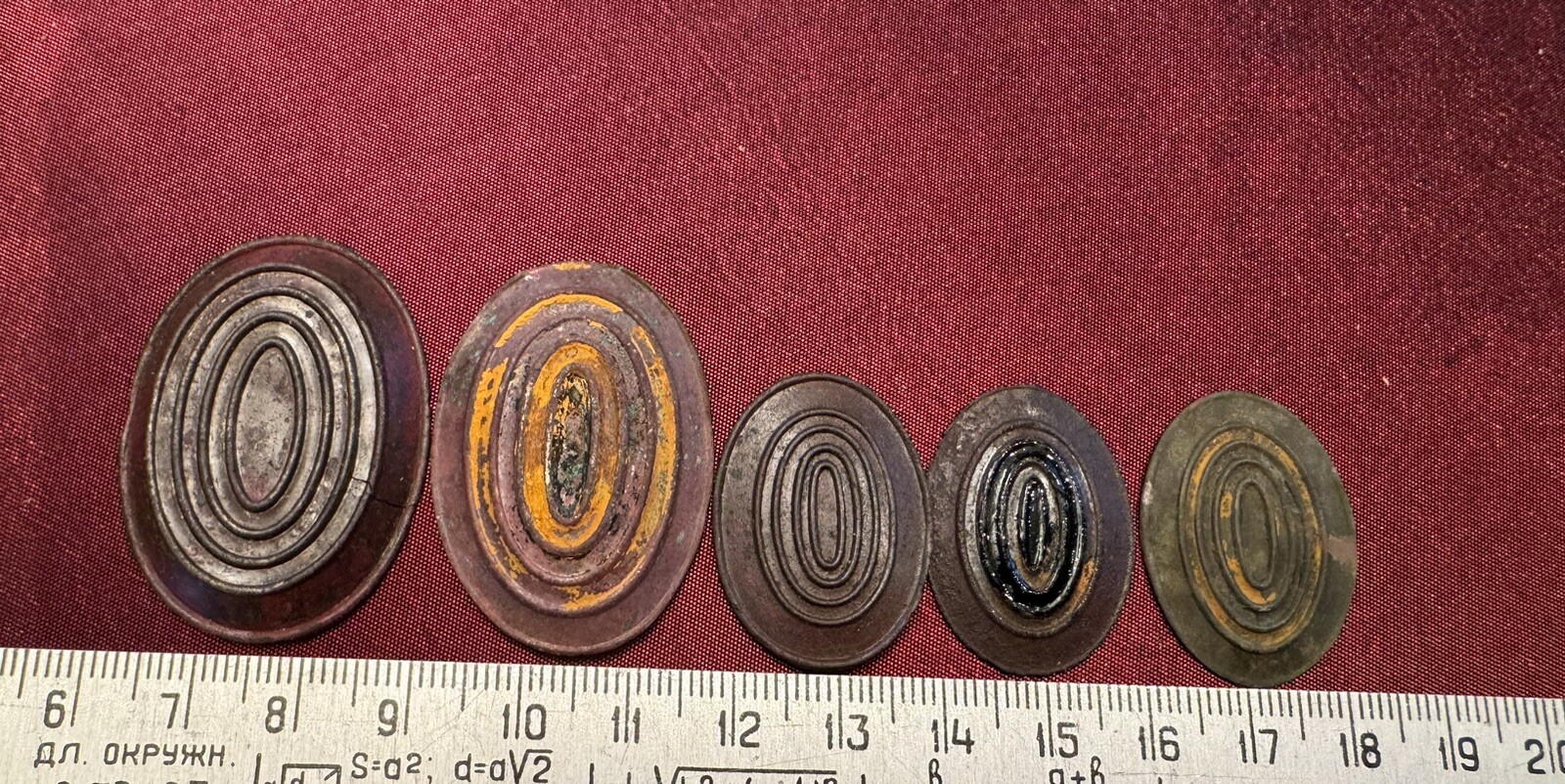 WW1 Original 5 pieces Cockade badge cap Russian Empire | eBay