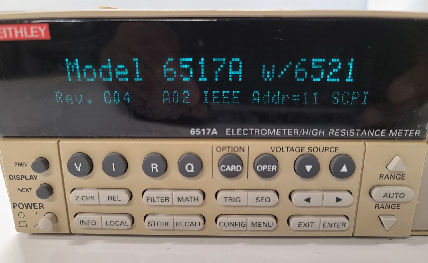 Keithley+6517A+Electrometer+%2F+High+Resistance+Meter+for+Parts for ...