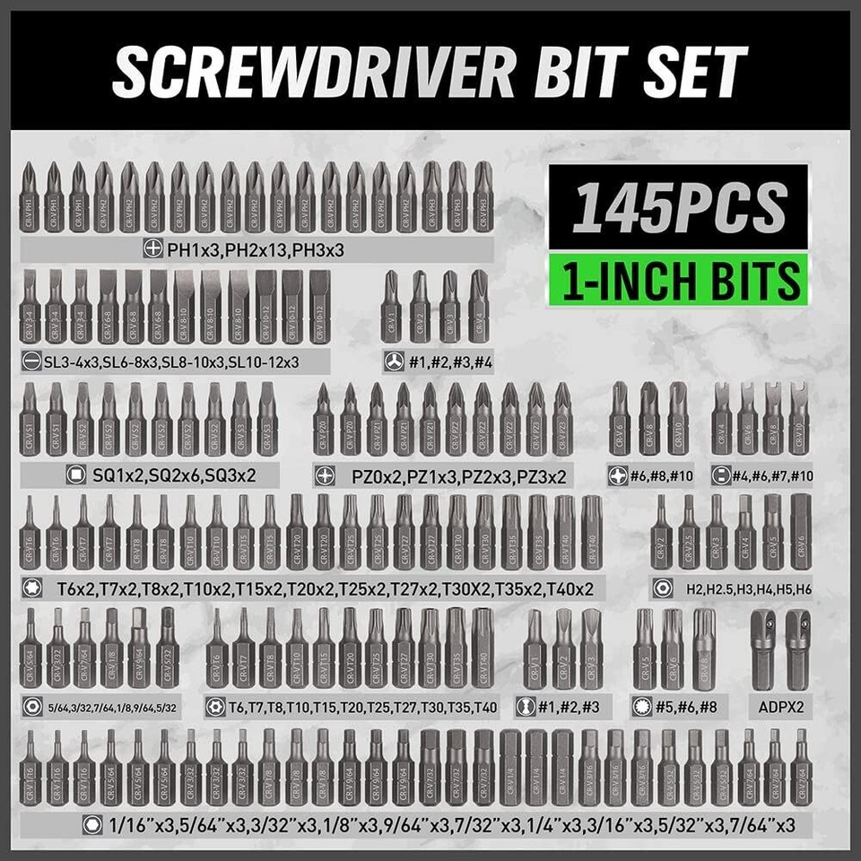 Gunsmith Screwdriver Set Gunsmithing Firearm Tools Kit 232 Bits Pro NEW ...