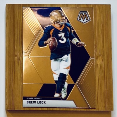 2019-20 Panini Mosaic Drew Lock Football Card #66 - Broncos / Seahawks ...