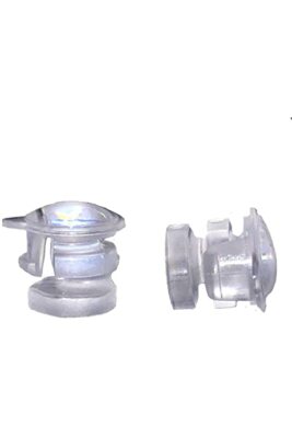 2 x Clear Genuine Replacement Spare Pinlock Visor Push Pins - 6mm | eBay