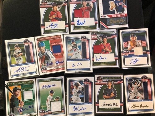 (13) 2023 Panini Stars and Stripes Auto card Lot Relics | eBay