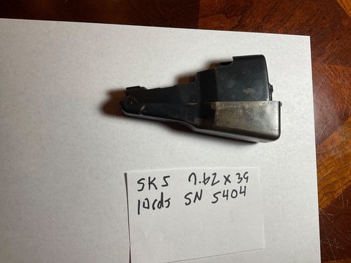 Original SKS 10 Round Fixed Magazine blued 7.62x39 SN5404 | eBay