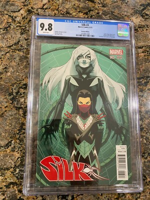 Silk - Issue 3 - Kris Anka Variant - CGC 9.8 - 2015 🔥🔥 | eBay
