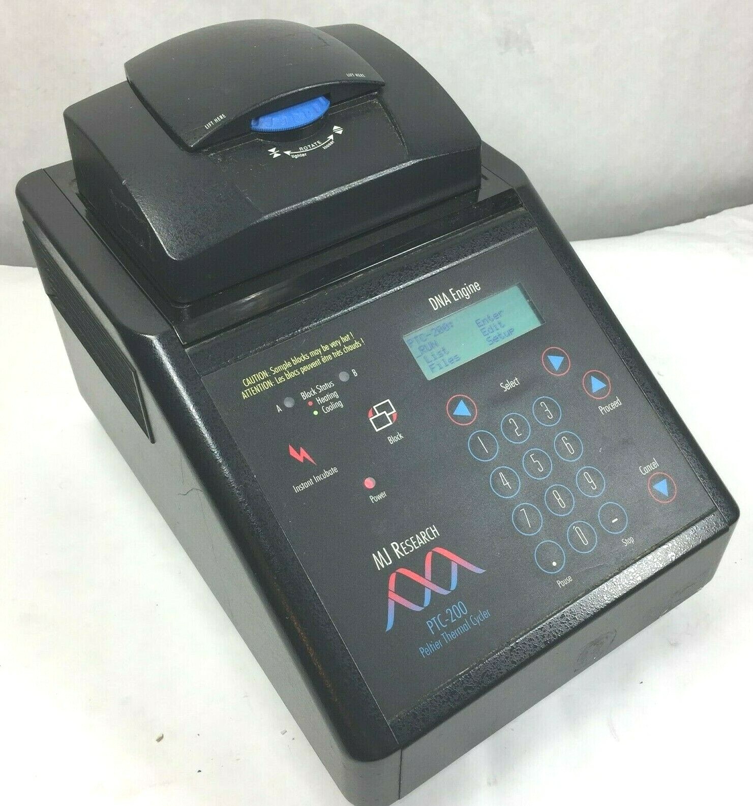 MJ Research PTC-200 PCR Gradient DNA Engine Thermal Cycler w/ 384-Well ...