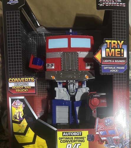 Transformers Optimus Prime Auto Converting RC Remote Control Toy Nos | eBay