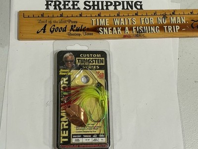 JIMMY HOUSTON MODEL DISCONTINUED 7/16OZ. TERMINATOR CUSTOM TUNGSTEN ...