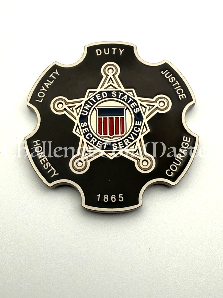 F65 United States US Secret Service Revolver Federal Police Challenge ...