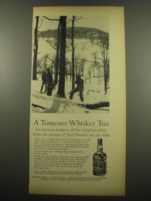 1960 Jack Daniel's Whiskey Ad - A Tennessee Whiskey Tree | eBay