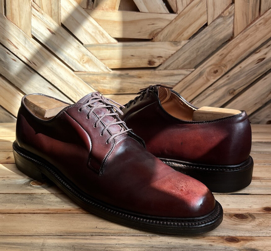 Alden Color 8 Shell Cordovan #990 Plain Toe Blucher D… - Gem