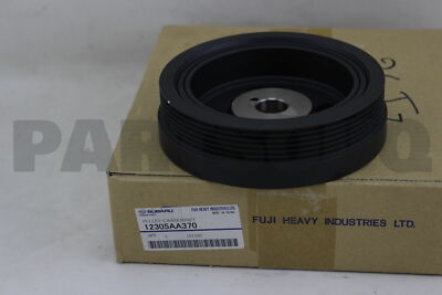 12305AA370 Genuine Subaru PULLEY CRANKSHAFT 12305-AA370 | eBay
