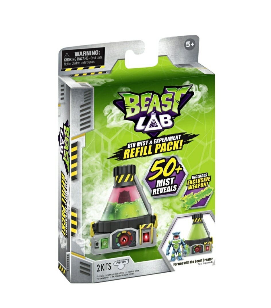Beast Lab Refill Pack 50+ Mist Reveals For Hot New Toy Boys Interactive ...