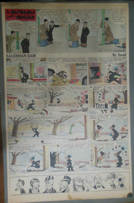 Salesman Sam Sunday by Small from 1/26/1930 Large Full Size Page ! | eBay