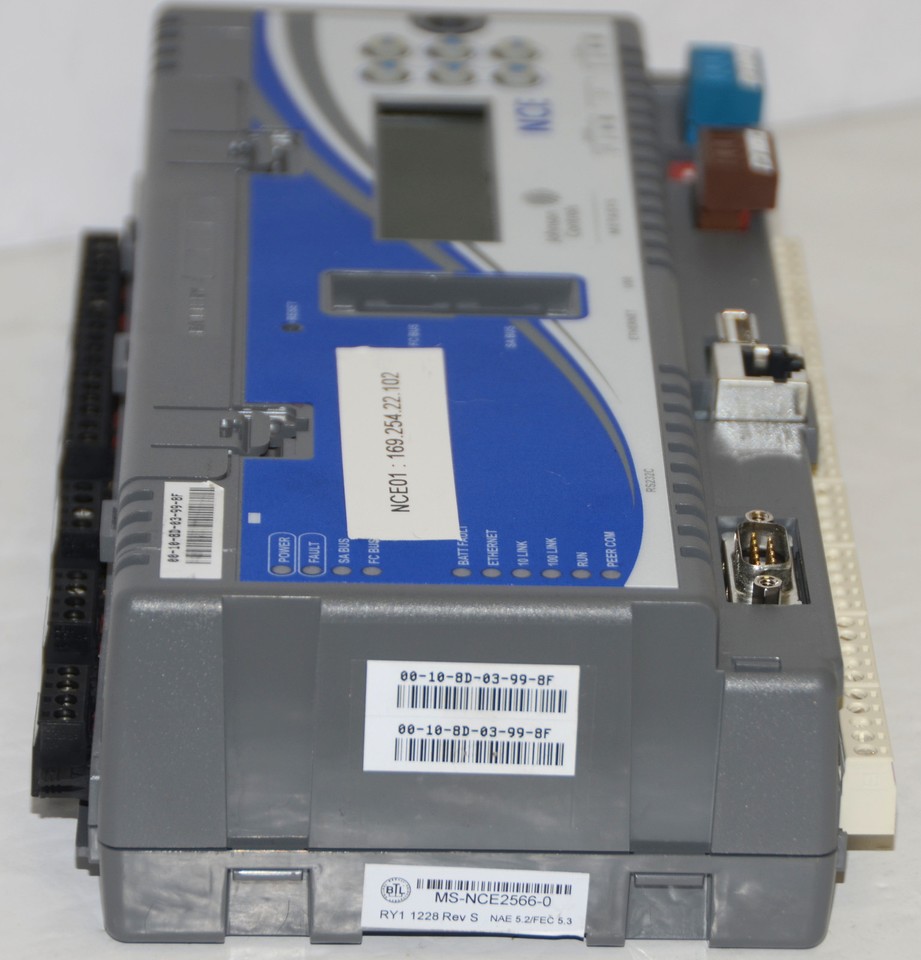 Johnson Controls Metasys MS-NCE2566-0 Software Version 5.2 MS NCE 2566 ...