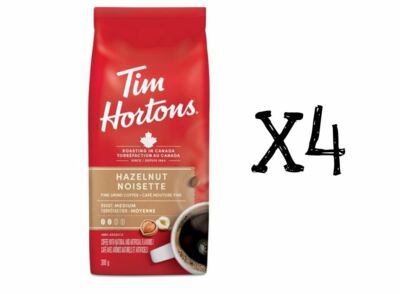 Tim Hortons Coffee 300g x4 bags - Hazelnut Coffee FRESH From Canada NEW ...