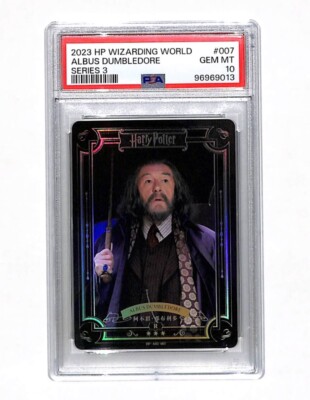 2023 Wizarding World Harry Potter #007 Albus Dumbledore Series 3 Card ...