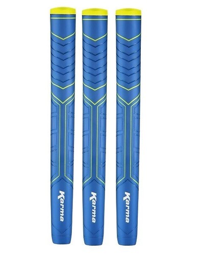 3 Karma Big Softy Oversized Blue Putter Grips - Jumbo Putter - 3 TOTAL ...